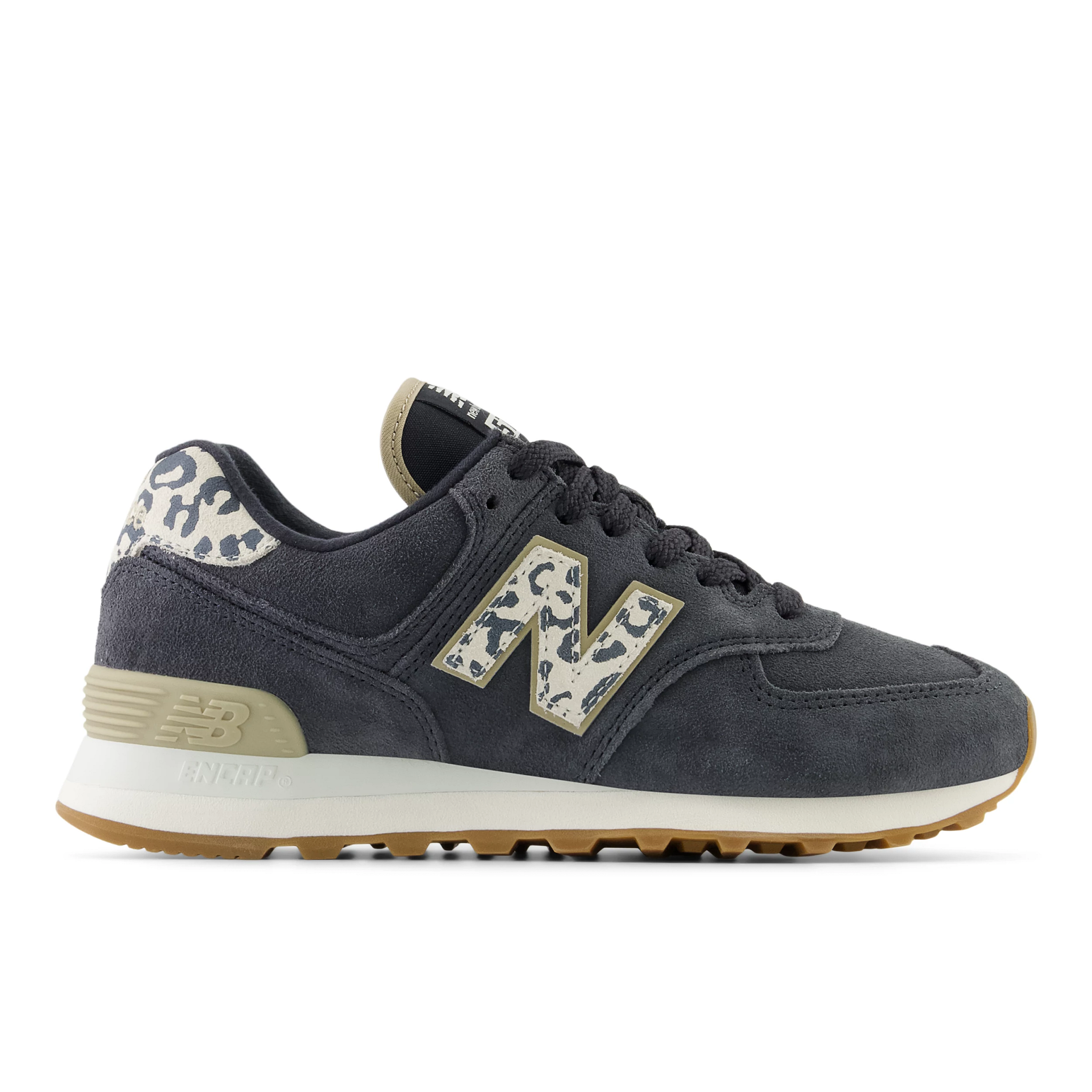 New Balance WL574XE2 - Black w. Leopard – Blue Sportswear